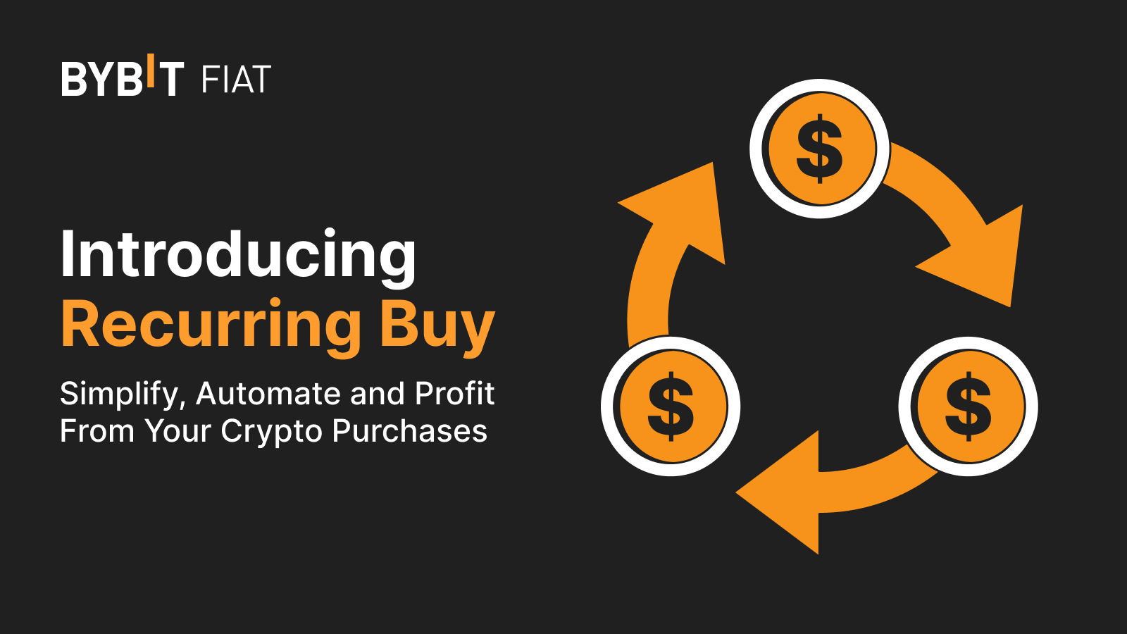 Bybit Announcement | 🔥 Introducing Recurring Buy: Start Your New ...