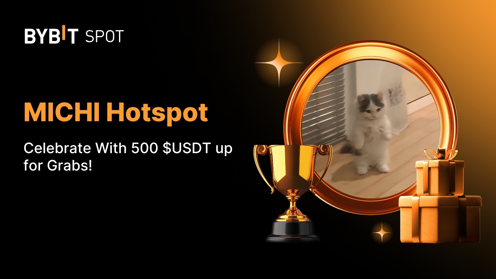 Bybit Announcement | Bybit HotSpot MICHI: 500 USDT Up for Grabs!