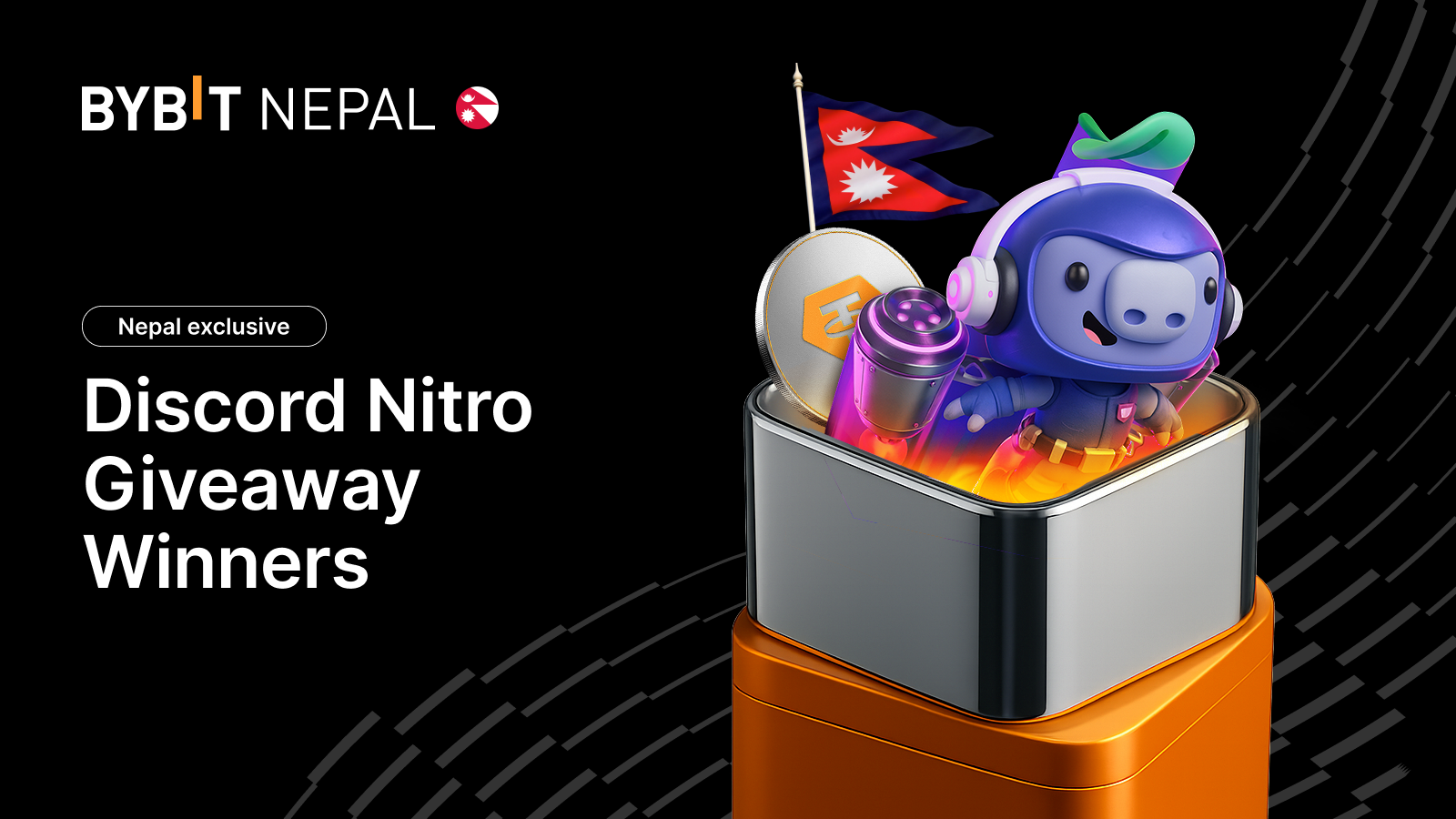 Bybit Announcement | [Nepal Exclusive] Discord Nitro Giveaway — Winners ...