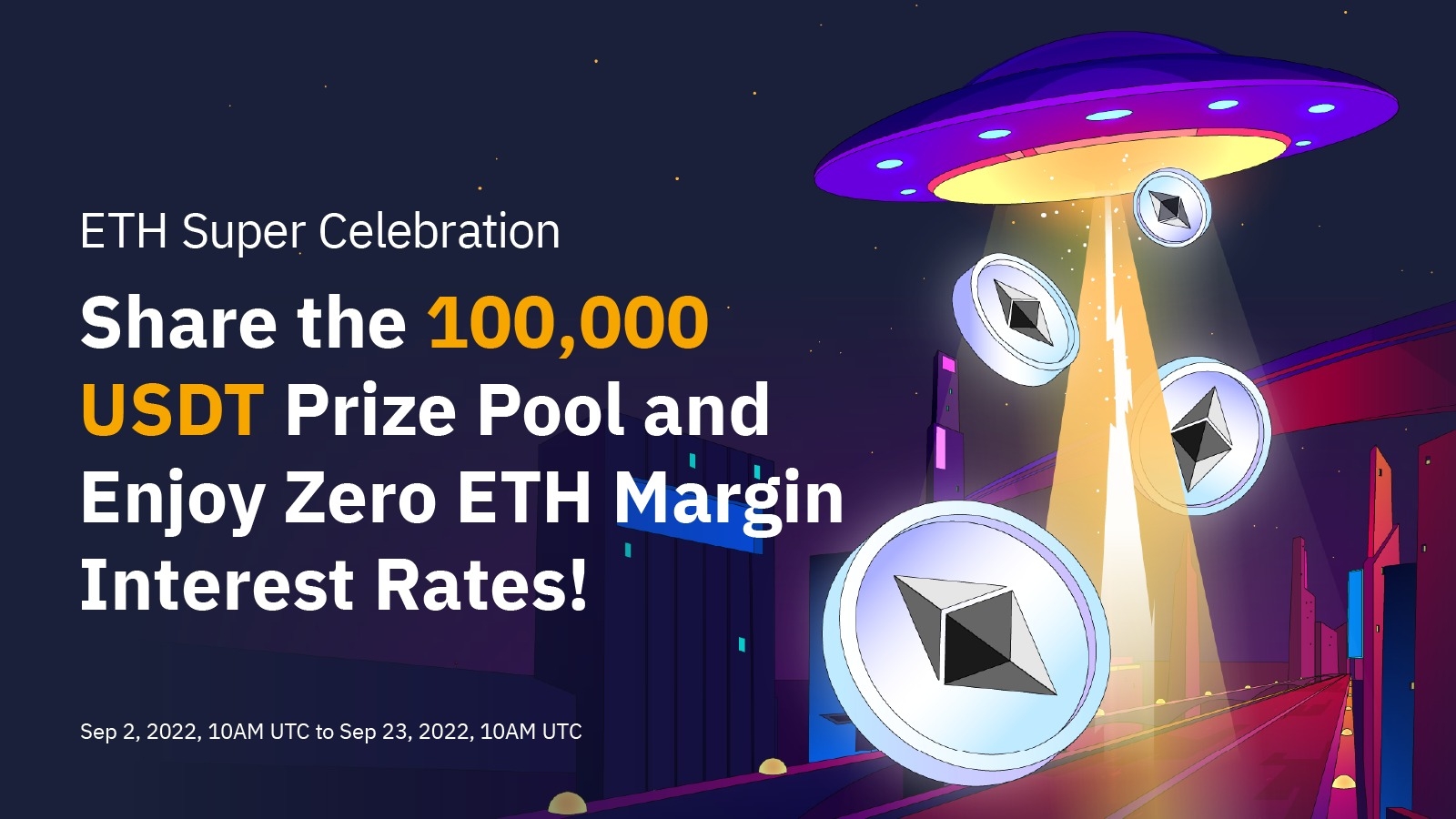 Bybit Announcement | ETH Super Celebration: Share the 100,000 USDT Prize Pool and Enjoy Zero ETH ...