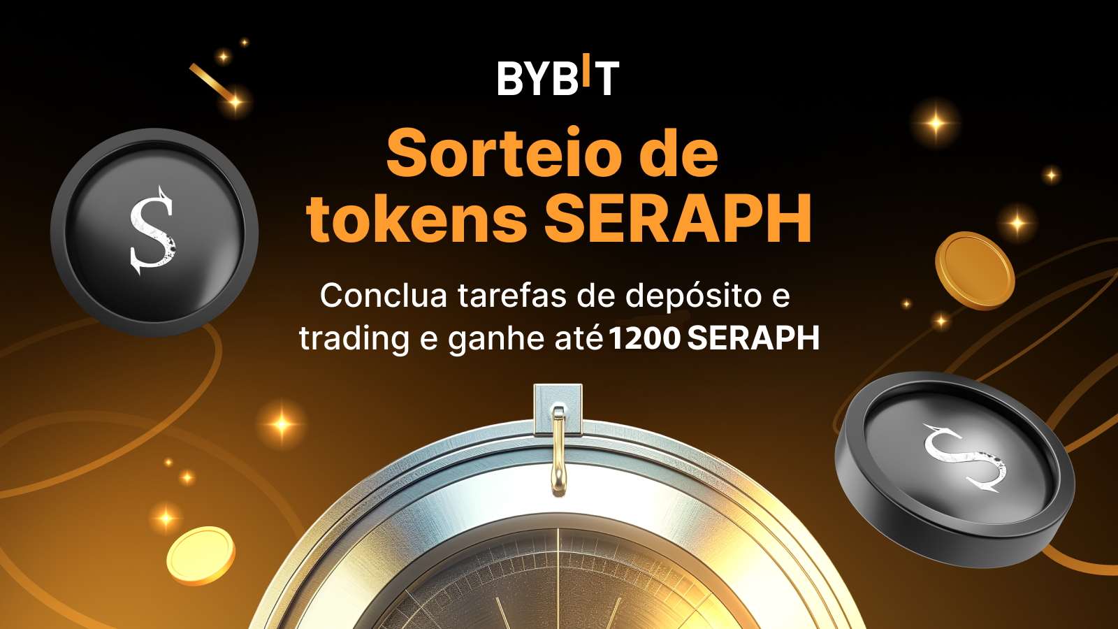 Bybit Announcement | SERAPH Hype! Deposite, negocie e ganhe até 1.200 tokens SERAPH