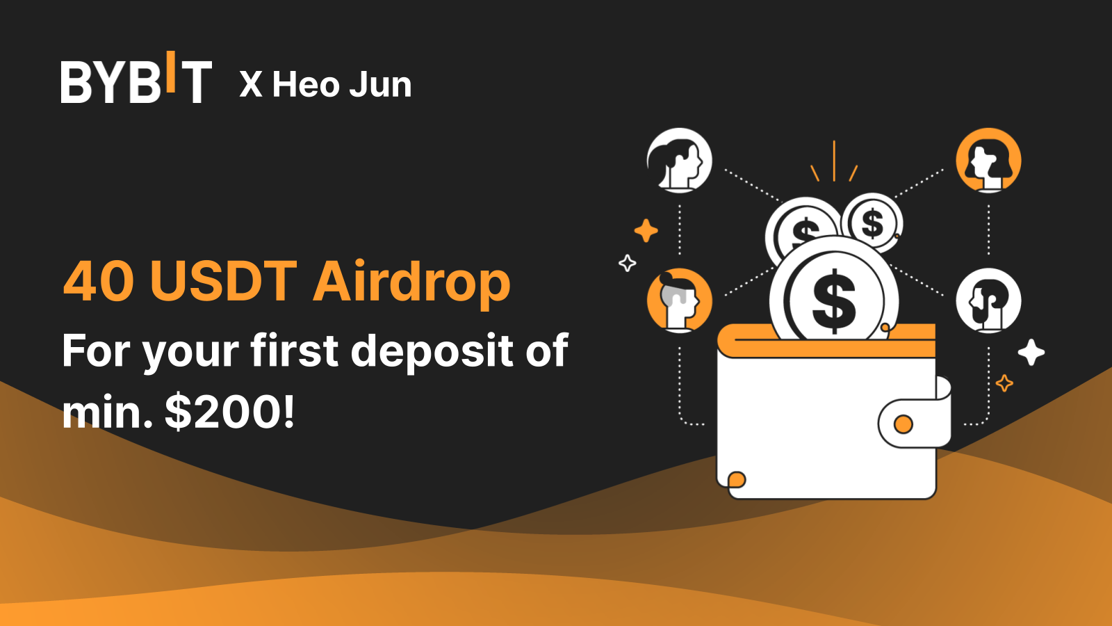 Bybit Announcement | Only for users from Heo Jun - New User Rewards!