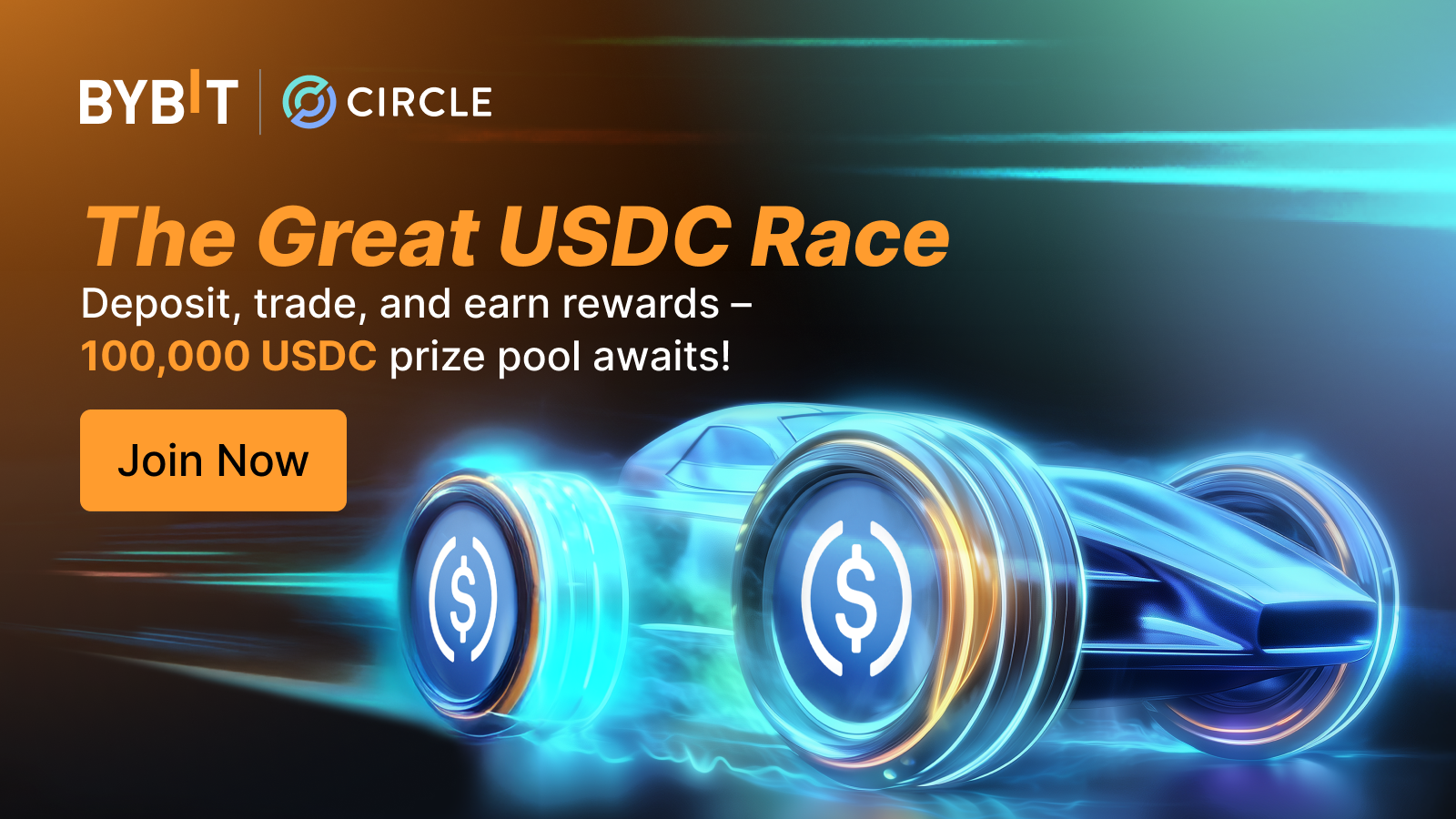 Bybit Announcement | 🏁 The Great USDC Race: Race for Your Share of a ...
