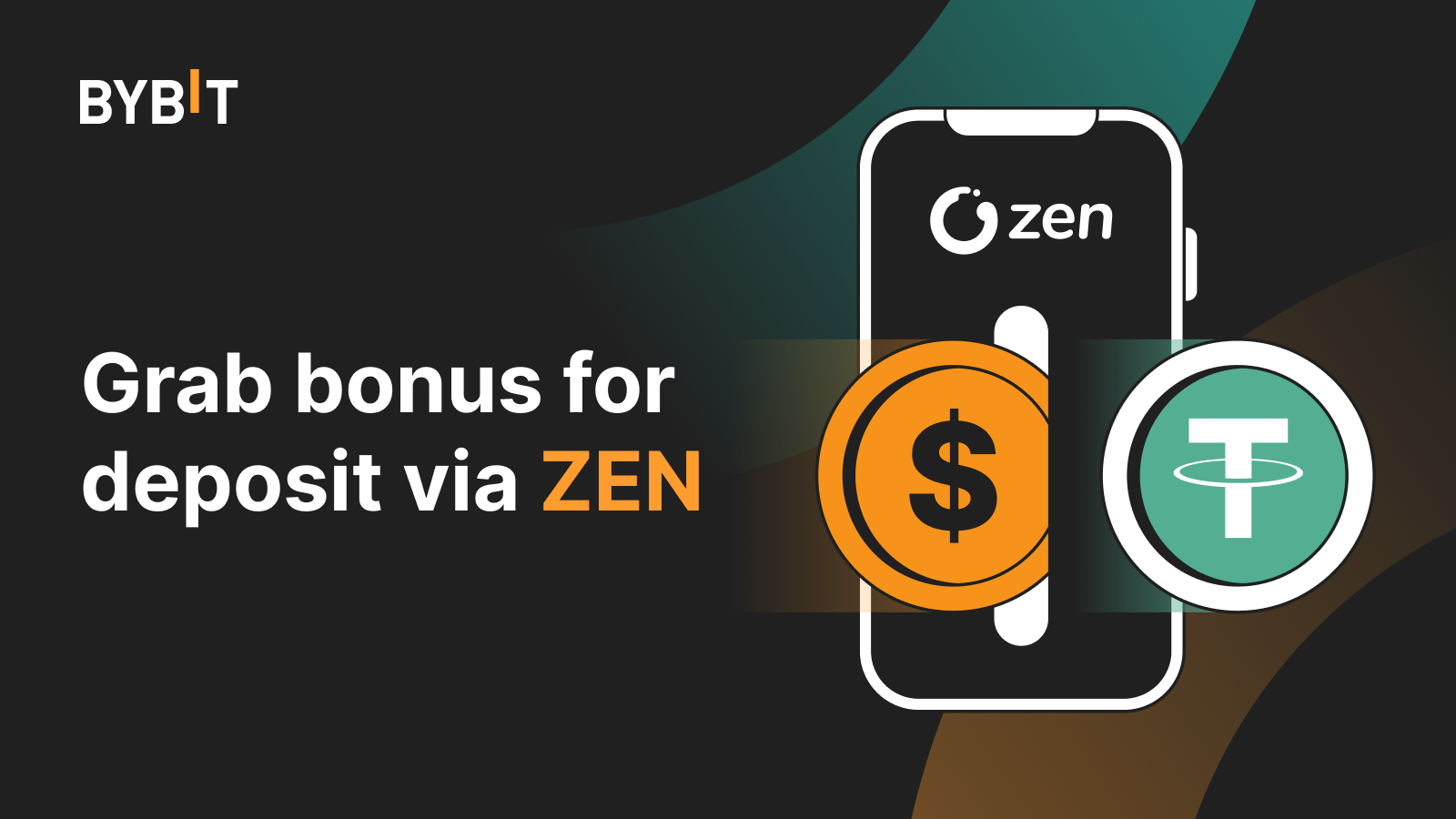 Bybit Announcement | Deposit with ZEN and Share the 1,000 USDT Prize Pool!