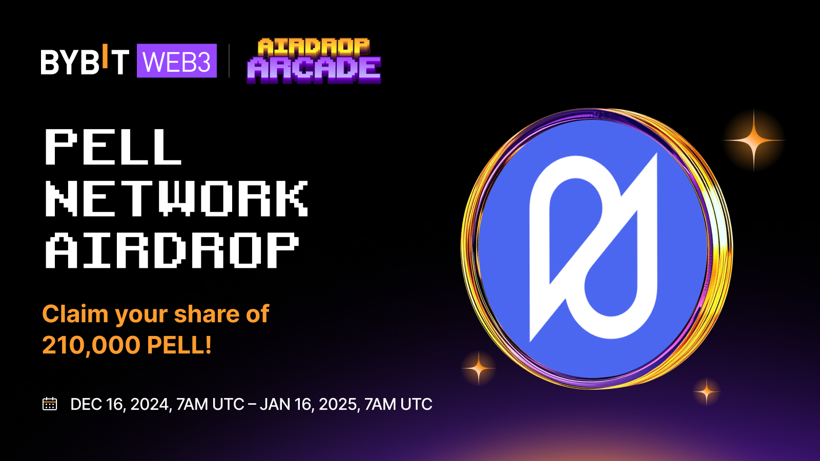 Bybit Announcement | Pell Network Airdrop: 210,000 PELL Up for Grabs