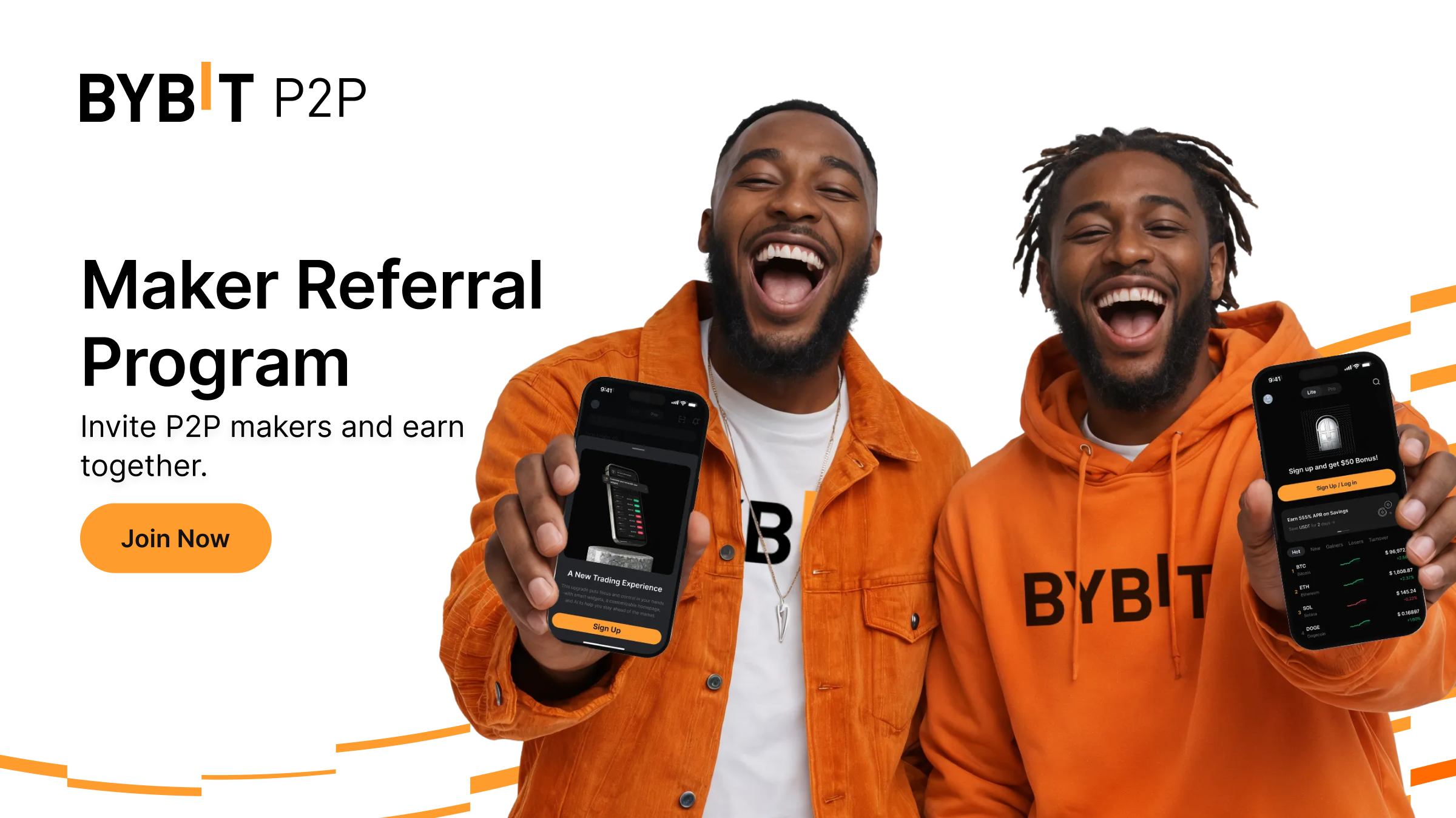 Bybit Announcement | [Africa exclusive] Invite P2P makers and earn together