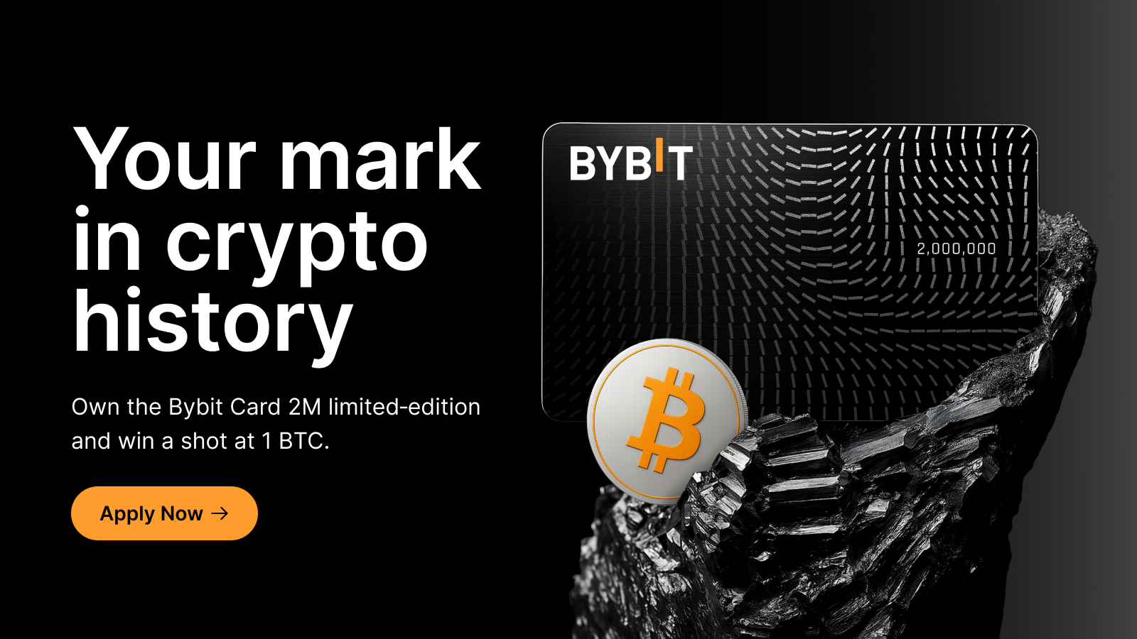 Bybit Announcement | Bybit Card 2M limited‑edition: Your gateway to ...