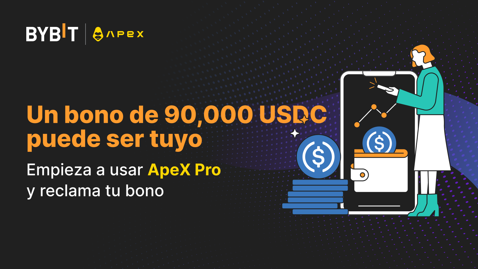 Bybit Announcement | Bybit x ApeX Pro: Prueba ApeX Pro y comparte un fondo de premios de 90,000 USDC