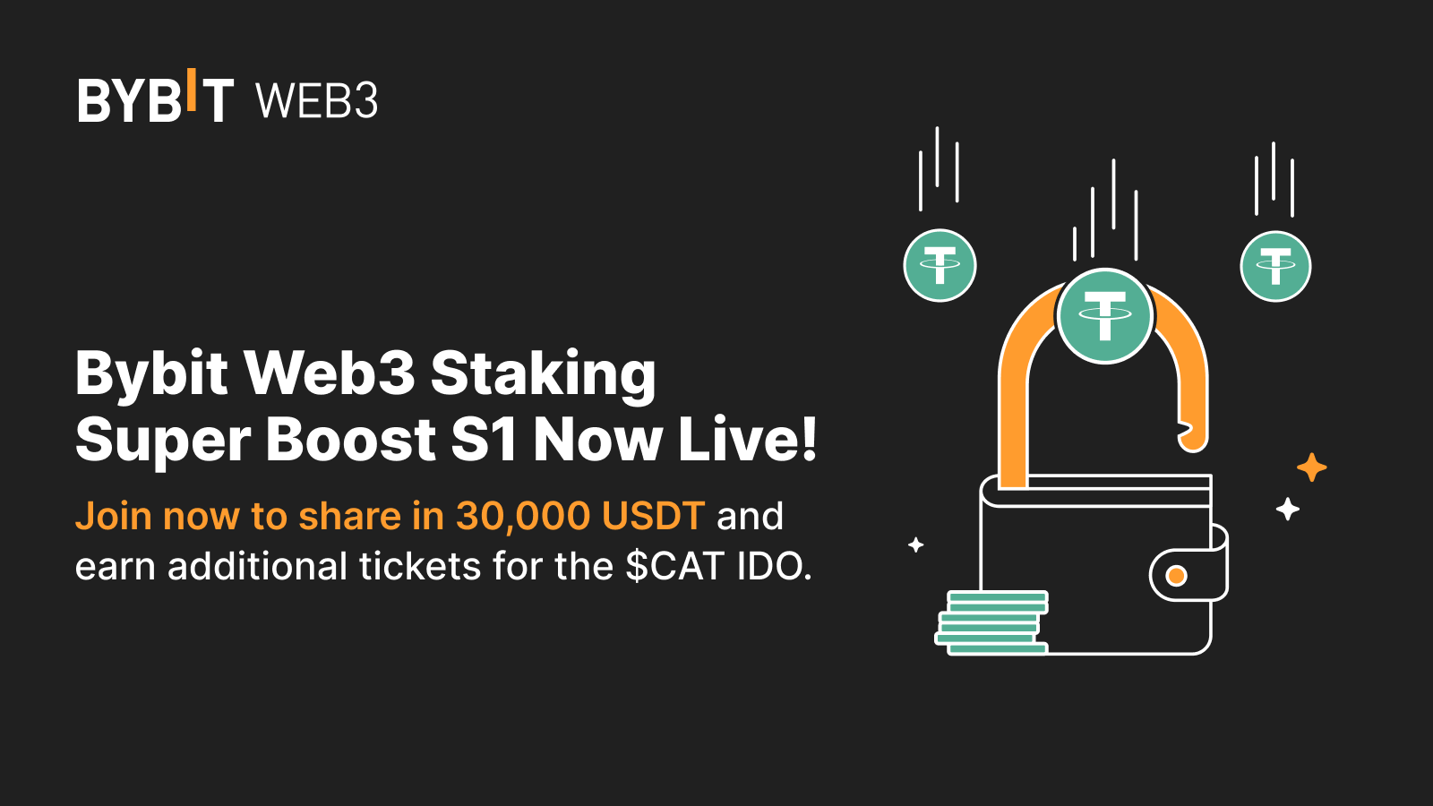 Bybit Announcement | Bybit Web3 Staking: Super Boost Event Season 1