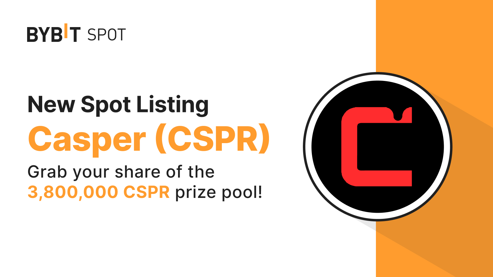 Bybit Announcement | New Listing: CSPR/USDT — Grab a Share of the ...