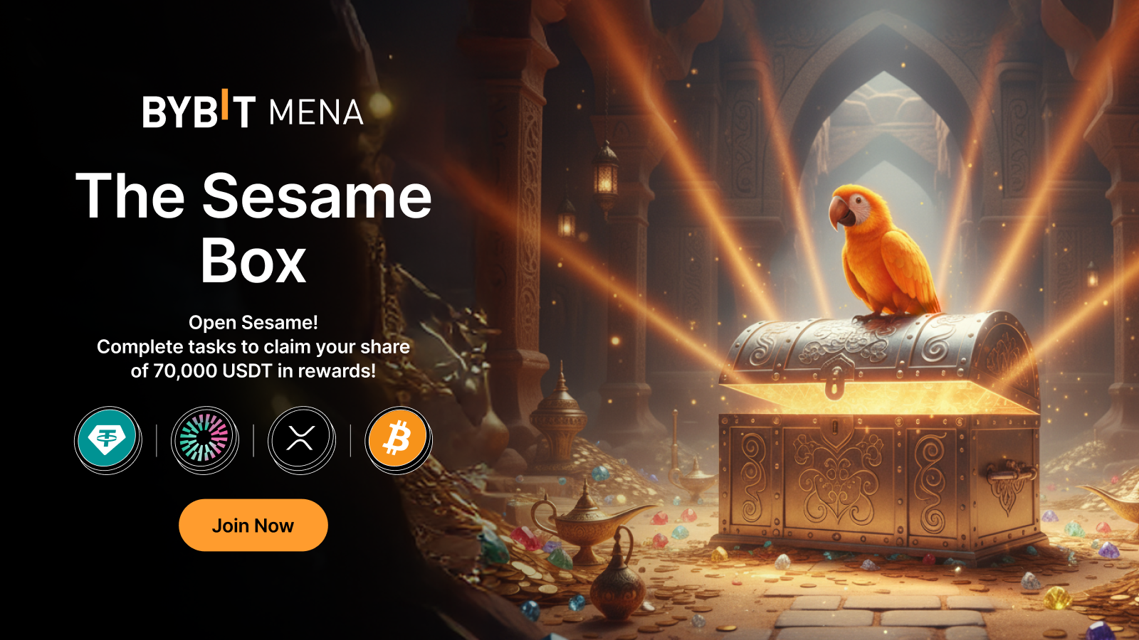 Bybit Announcement | The Sesame Box: Unlock your share of 70,000 USDT ...