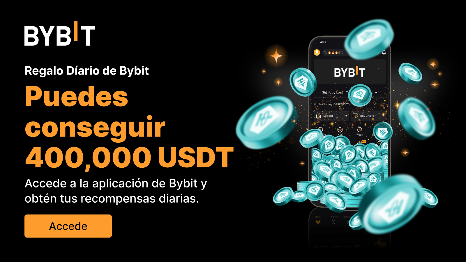 Bybit Announcement | Regalo Diario de Bybit: ¡Accede y gira la ruleta para conseguir tus ...