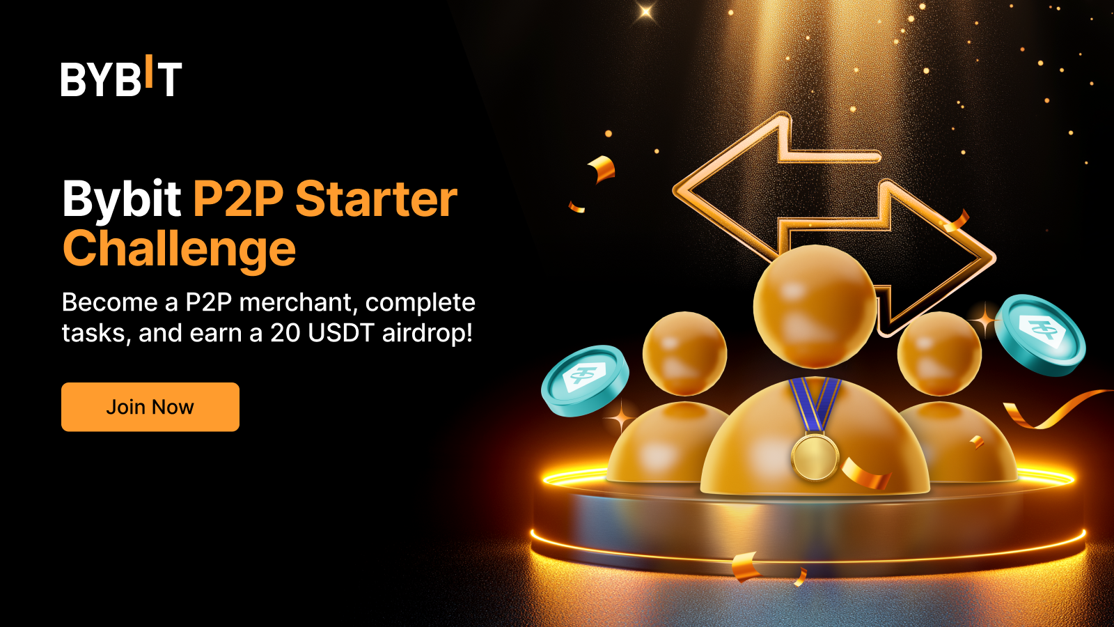 Bybit Announcement | 🚀 Bybit P2P Merchants Starter Challenge: Kickstart Your P2P Journey and ...