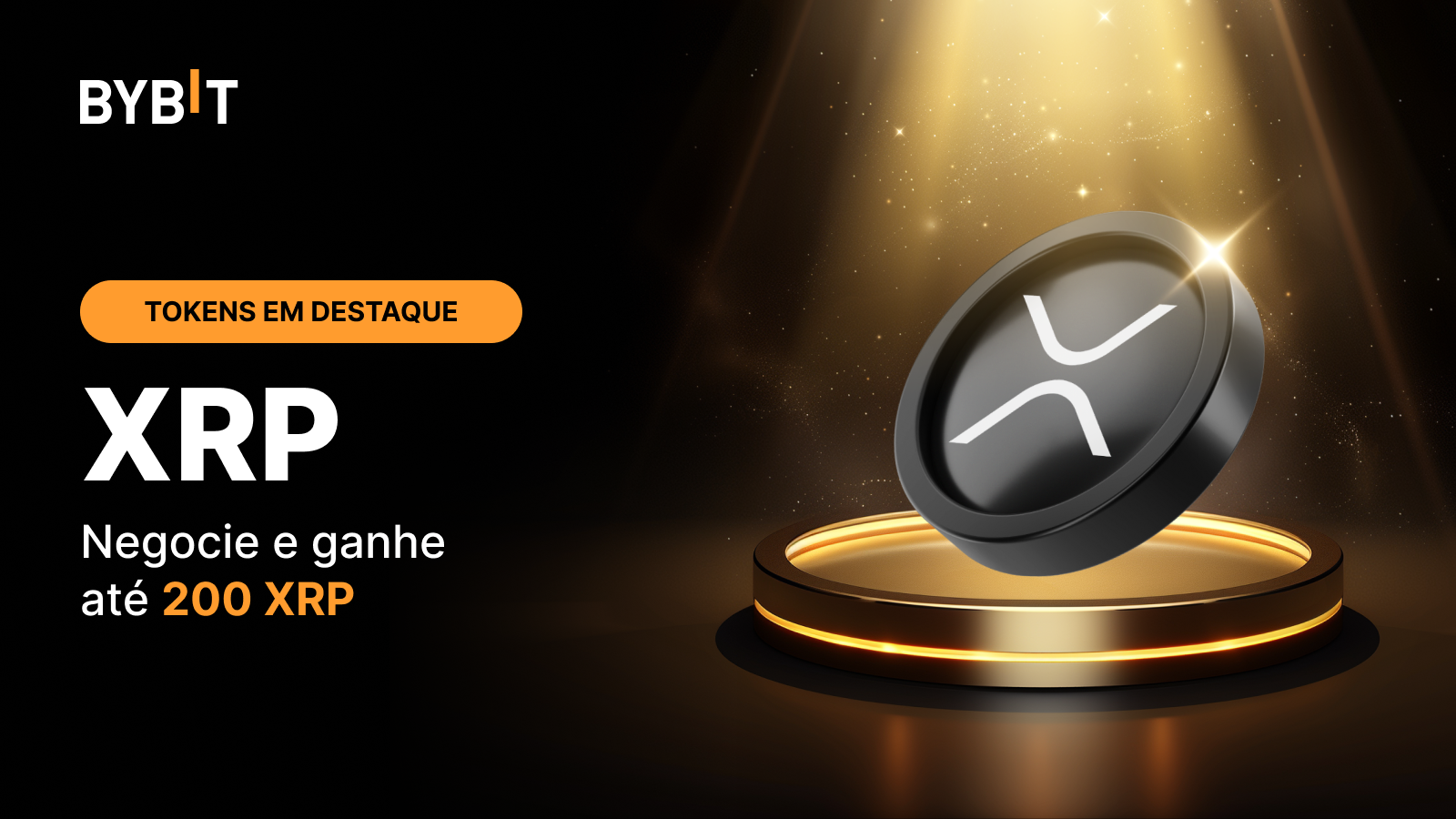 Bybit Announcement | 🌟 Token em Destaque: XRP! Negocie e ganhe até 200 tokens XRP