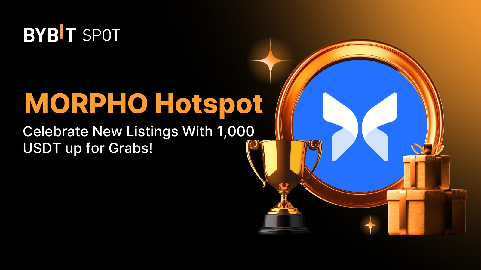 Bybit Announcement | Bybit HotSpot MORPHO: 1,000 USDT Up for Grabs!