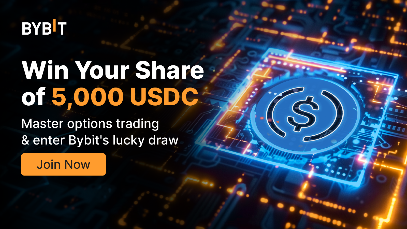 Bybit Announcement | Master Options Trading With Bybit Learn and Share 5,000 USDC