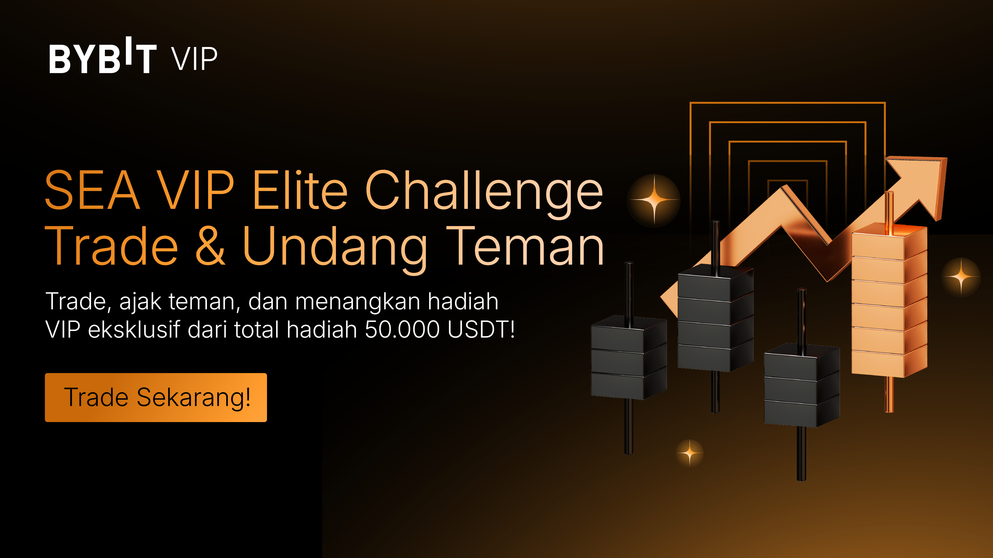 Bybit Announcement | [Eksklusif Asia Tenggara] VIP Elite Challenge: Trade dan Undang Teman untuk ...