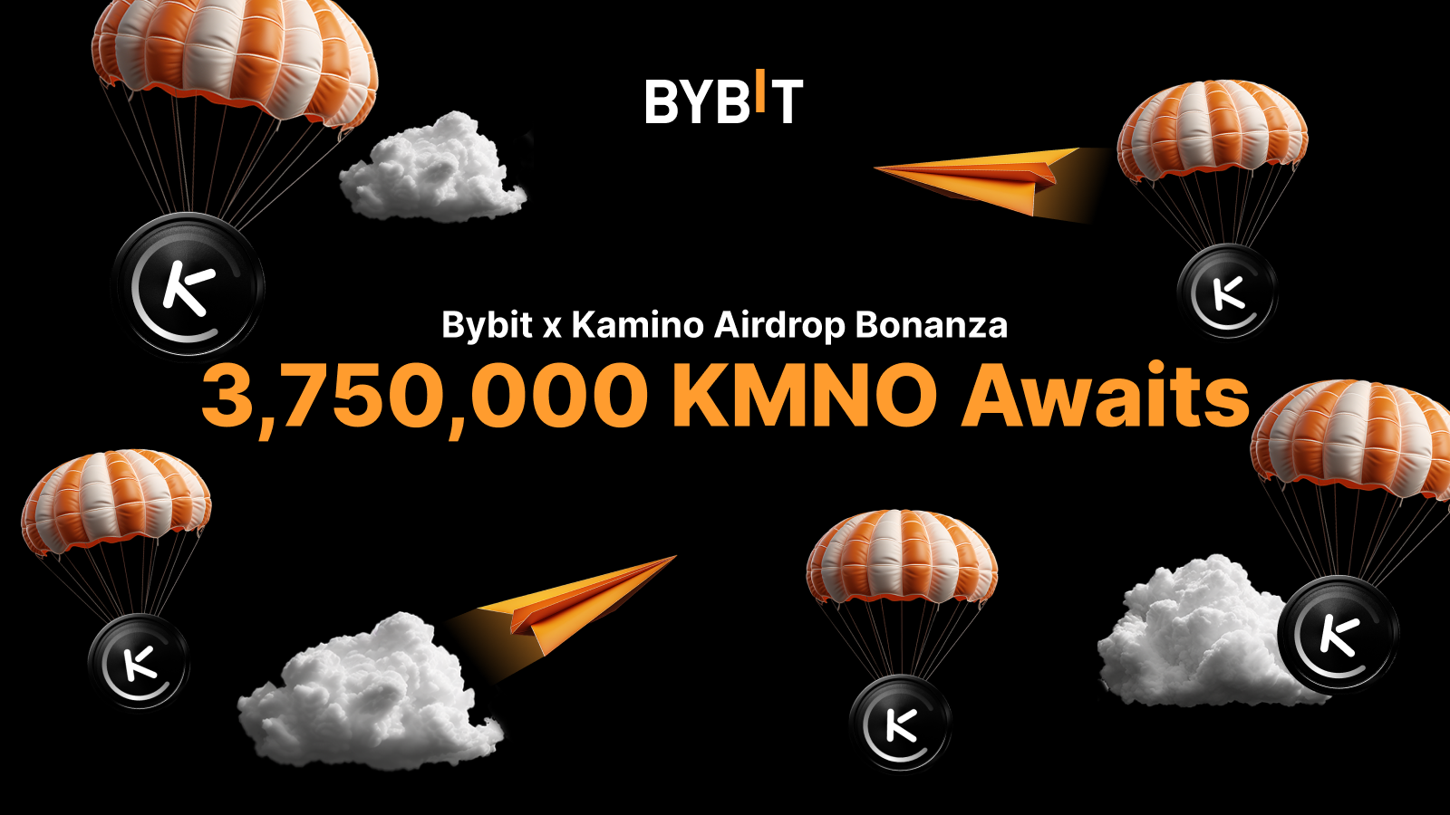 Bybit Announcement | Bybit x Kamino: festa do Airdrop de 3.750.000 KMNO