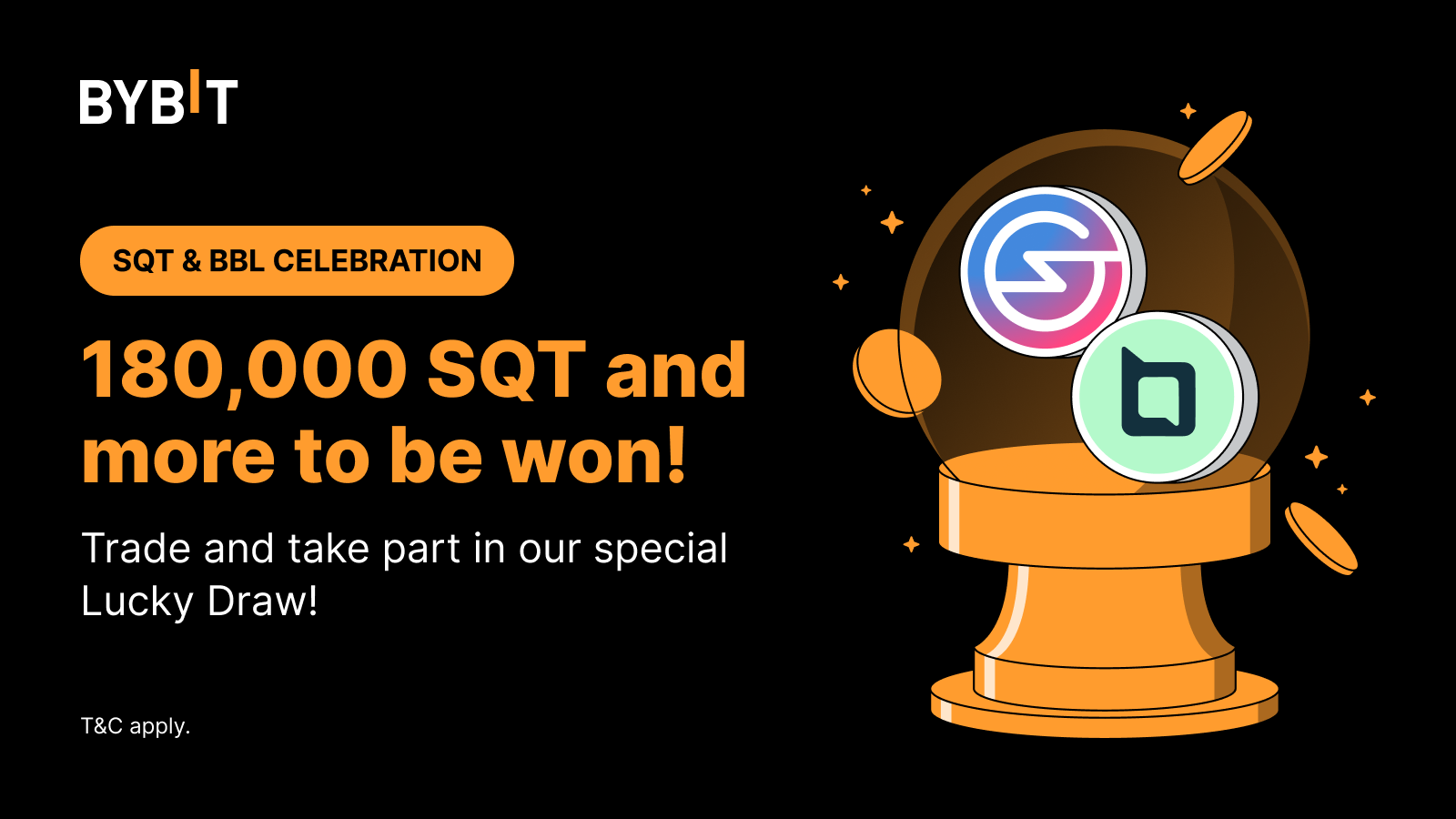 Bybit Announcement | [Selected Countries] Celebrate SQT and BBL ...