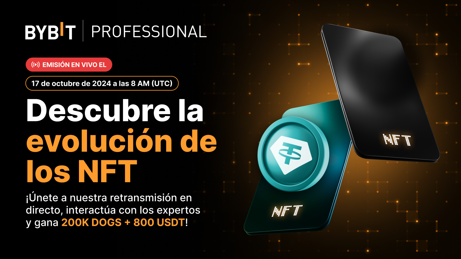 Bybit Announcement | [Bybit Mastermind Ep. 2] ¡Descubre la evolución de los NFT y gana una parte ...
