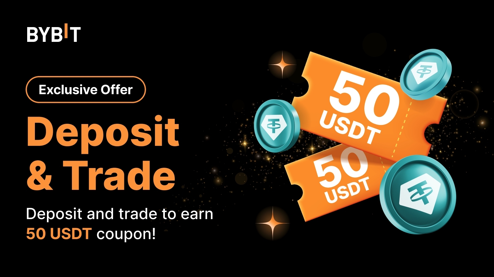 Bybit Announcement | [Exclusive] Enjoy Spot Trade with 0 fee (up to 50 USDT)