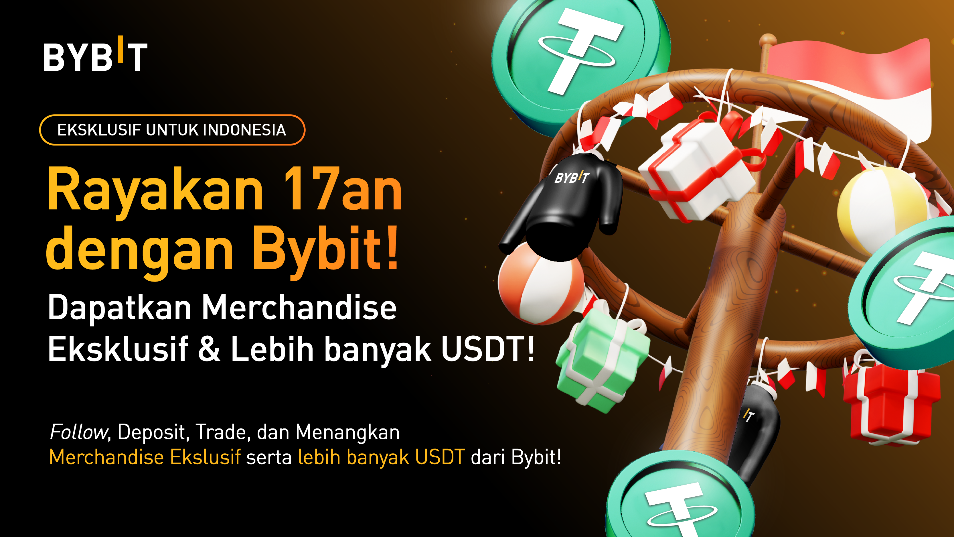 Bybit Announcement | Rayakan Keseruan Kemerdekaan dengan Bybit! Dapatkan Merchandise Ekslusif ...
