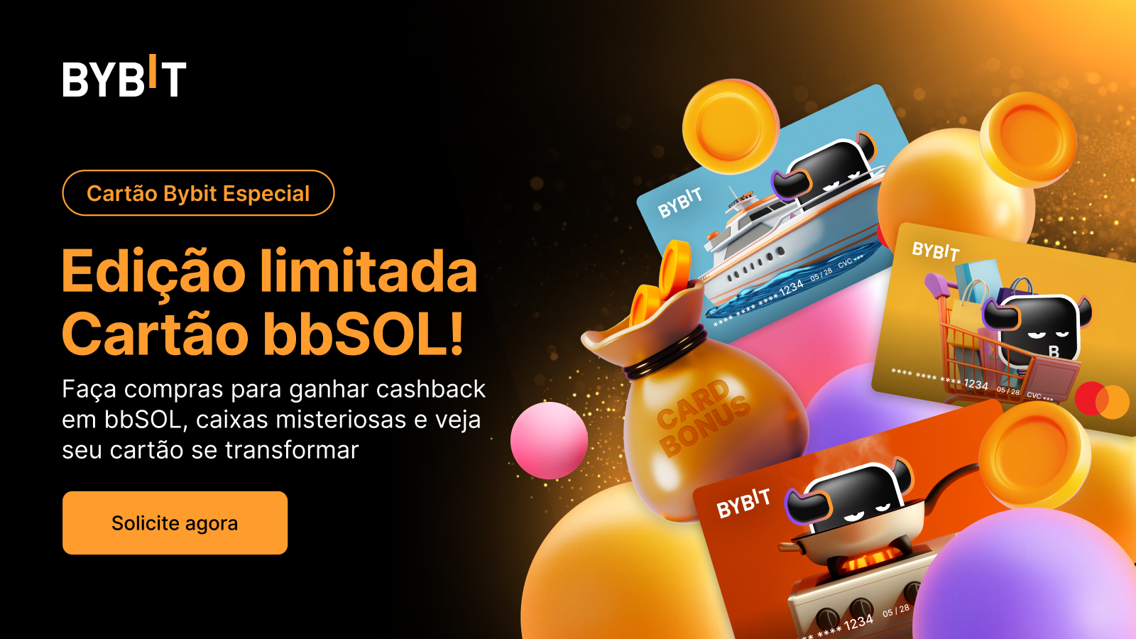 Bybit Announcement | Evolua com o Cartão bbSOL: Faça compras, ganhe ...