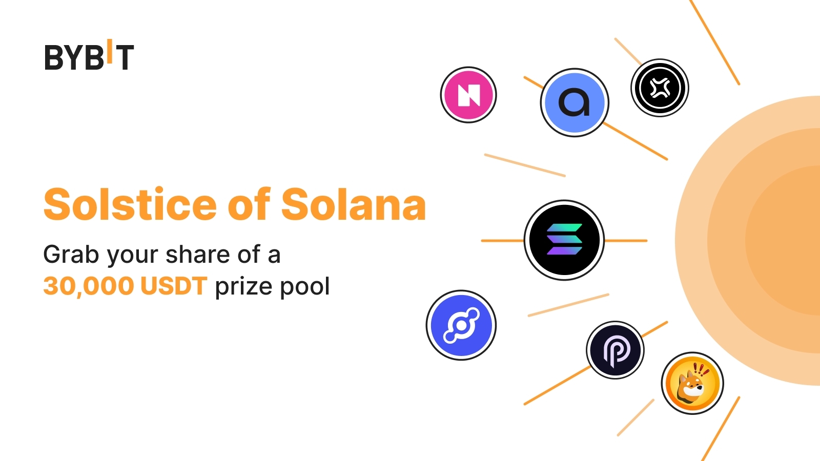 Bybit Announcement | Solstice of Solana: Deposit Ecosystem Tokens to ...