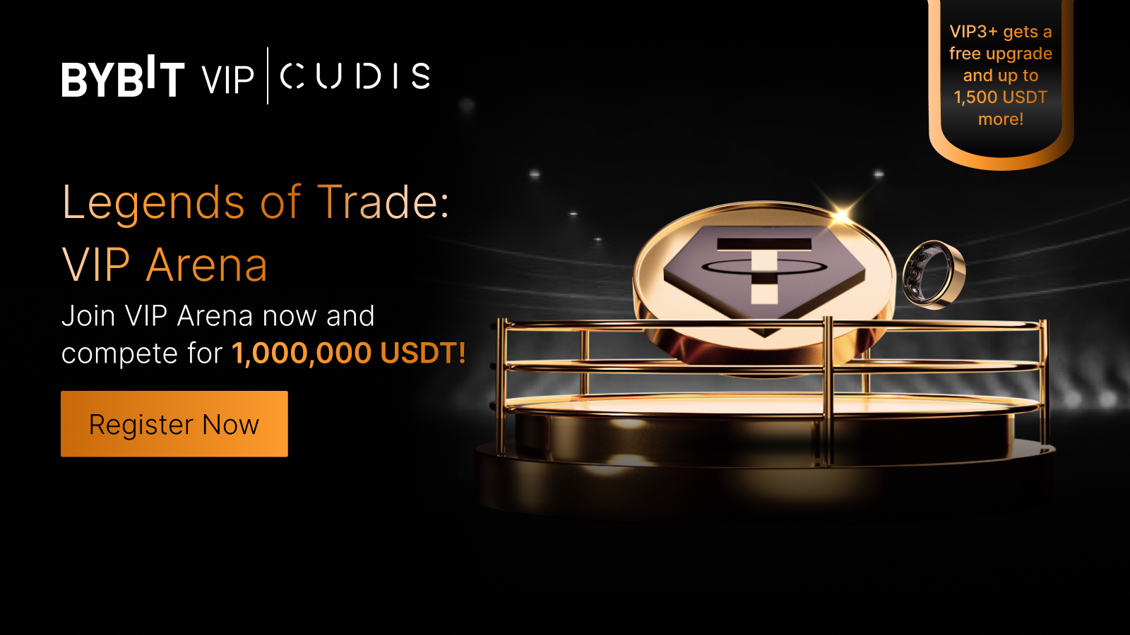 Bybit Announcement | Legends of Trade: VIP Arena, Compete for a Share ...