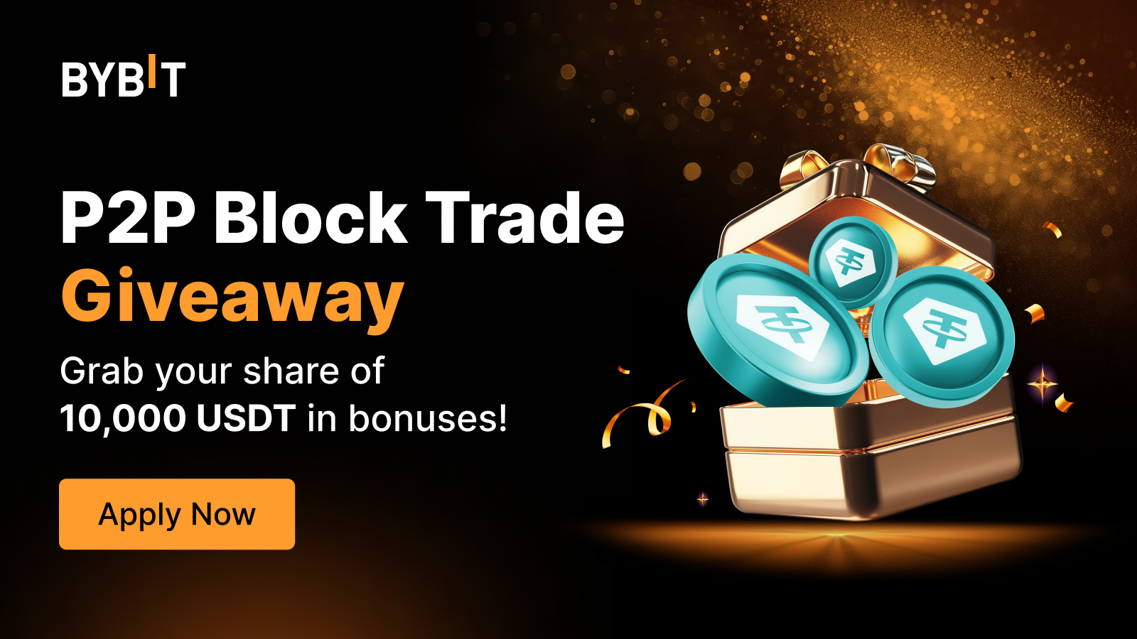 Bybit Announcement | P2P Block Trade Giveaway: Grab Your Share of ...