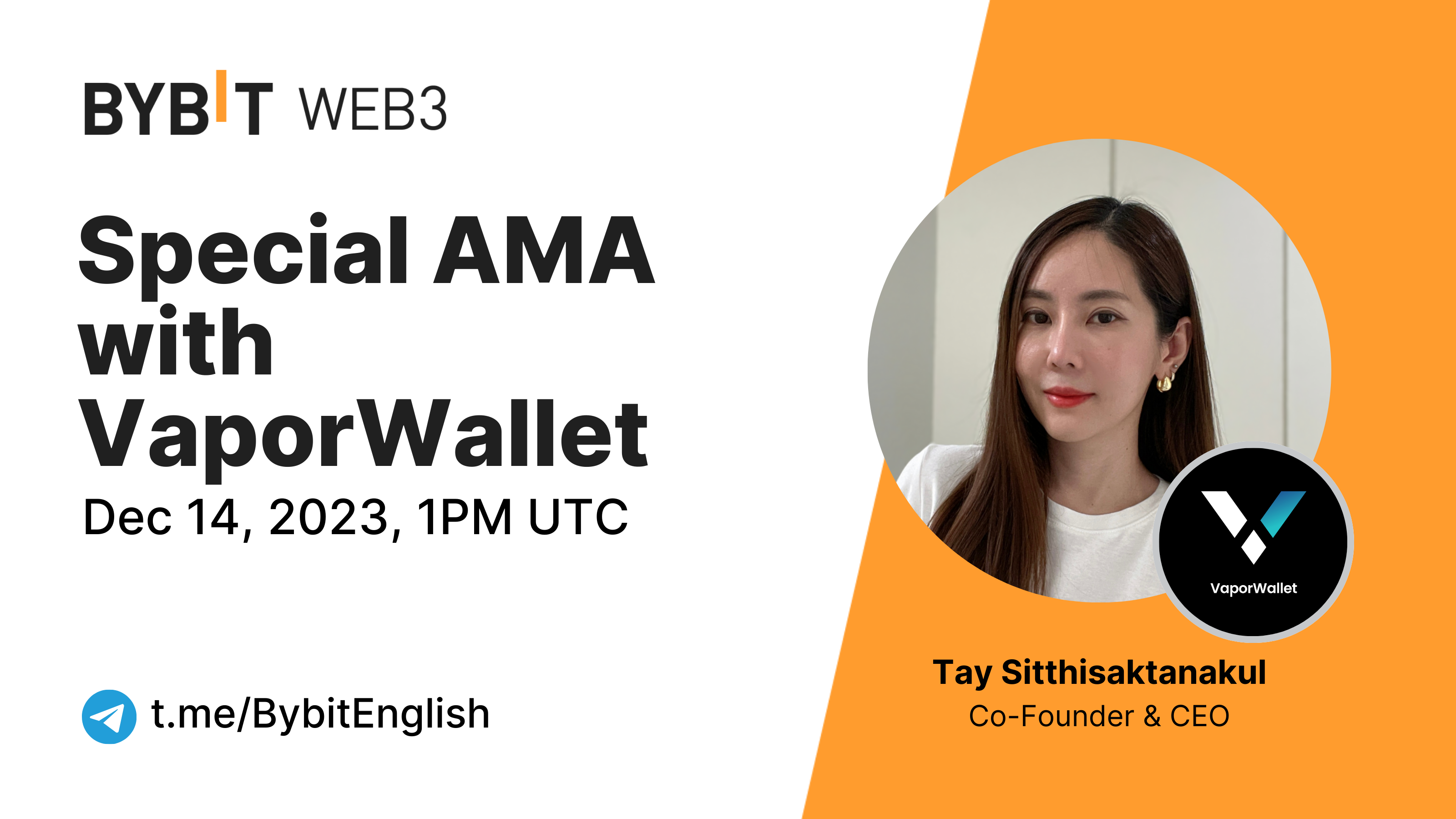 Bybit Announcement | Bybit X VaporWallet AMA