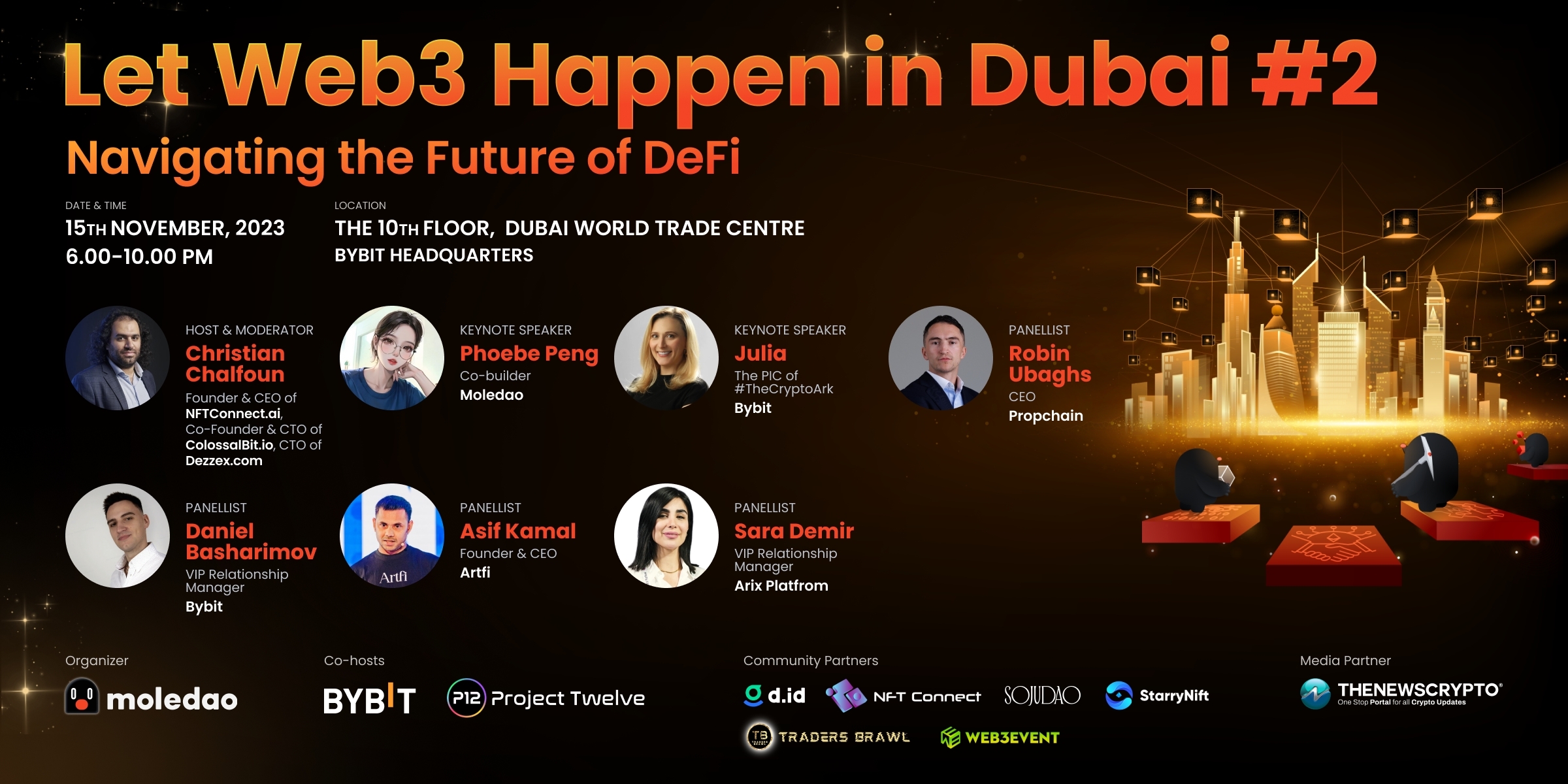 Bybit Announcement | Let Web3 Happen in Dubai #2