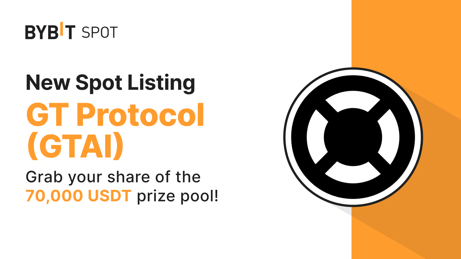Bybit Announcement | New Listing: GTAI/USDT — Grab a Share of the 70,000 USDT Prize Pool