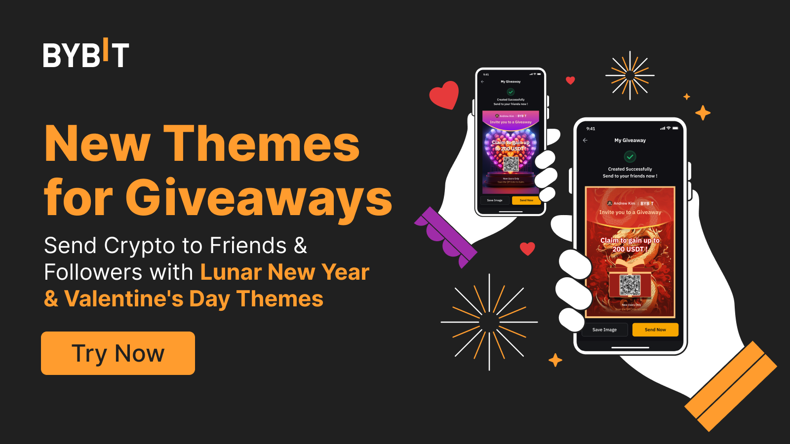 Bybit Announcement | 🎉 Exciting Update: New Giveaway Themes Available!
