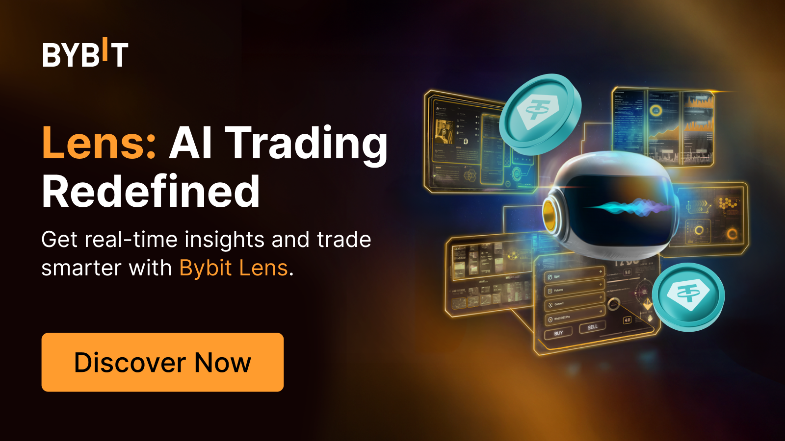 Bybit Announcement | Meet Bybit Lens: The Next-Gen AI Tool for Smarter Trading 🔍