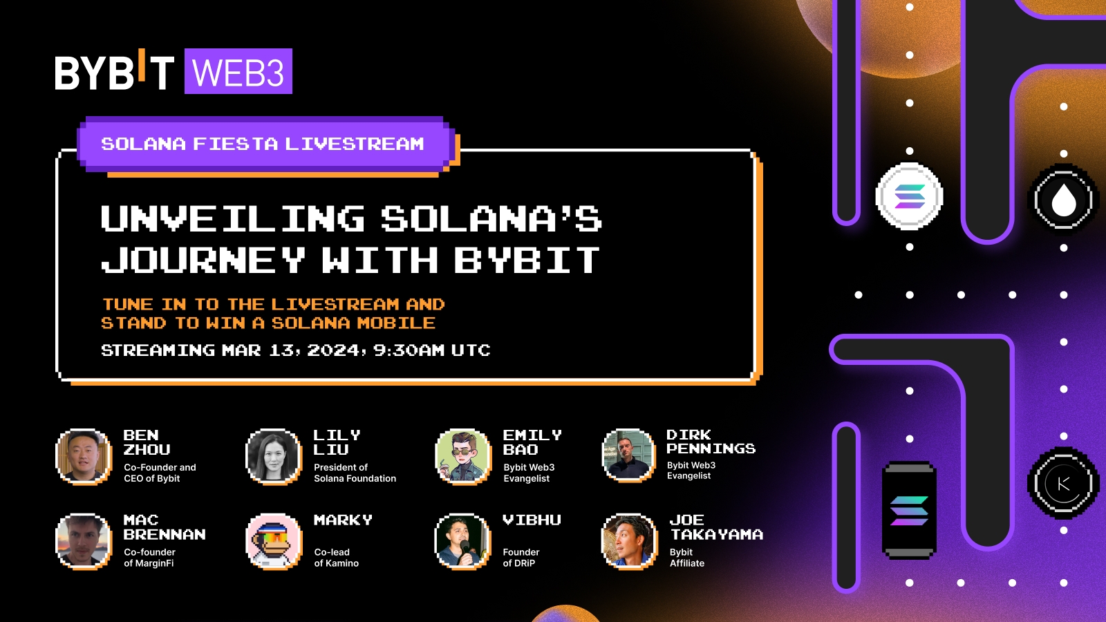 Bybit Announcement | Solana Fiesta Livestream: Tune In and Stand to Win a Solana Mobile!