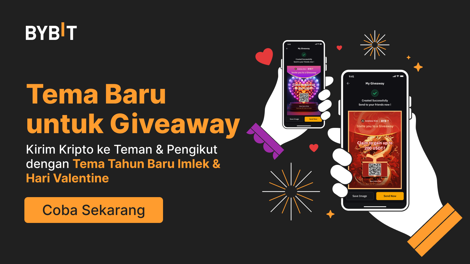 Bybit Announcement | 🎉 Pembaruan Menarik: Tema Giveaway Baru Telah Tersedia!