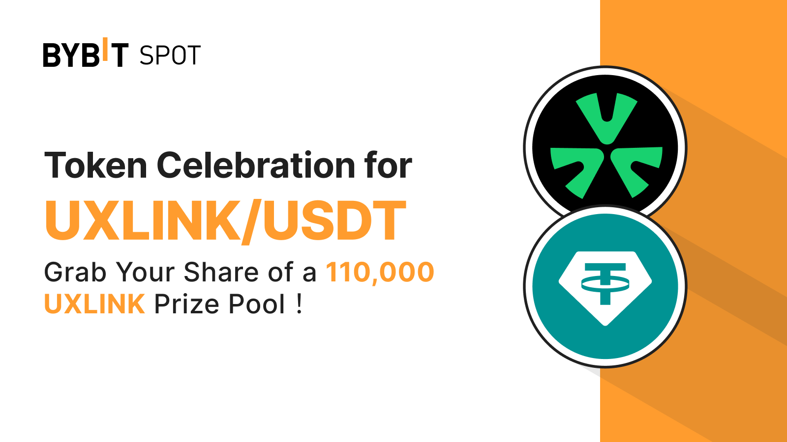 Bybit Announcement | Bybit x UXLINK: 110,000 UXLINK Up for Grabs!