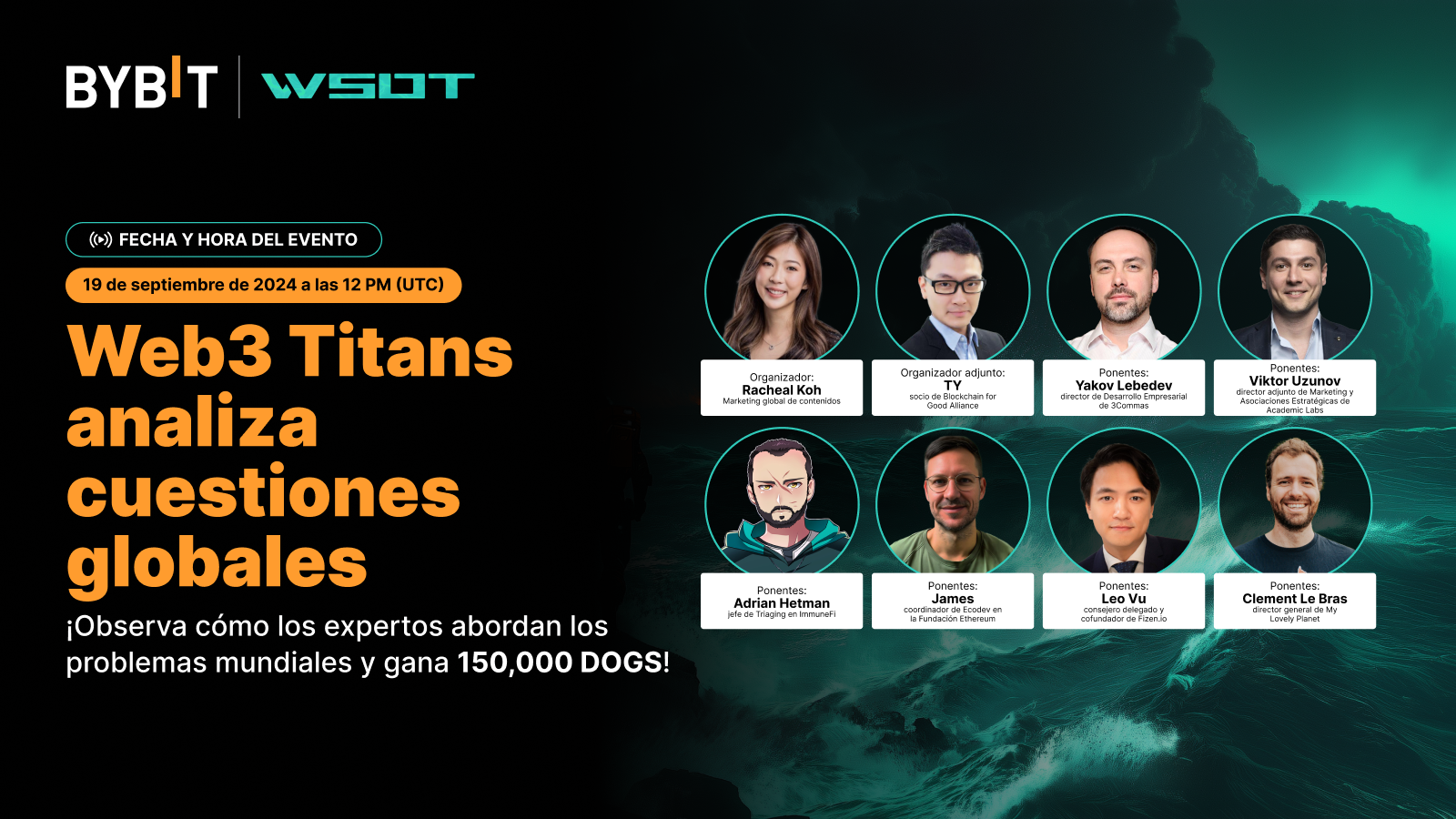 Bybit Announcement | WSOT 2024: Web3 Titans aborda problemas globales y ¡puedes conseguir ...