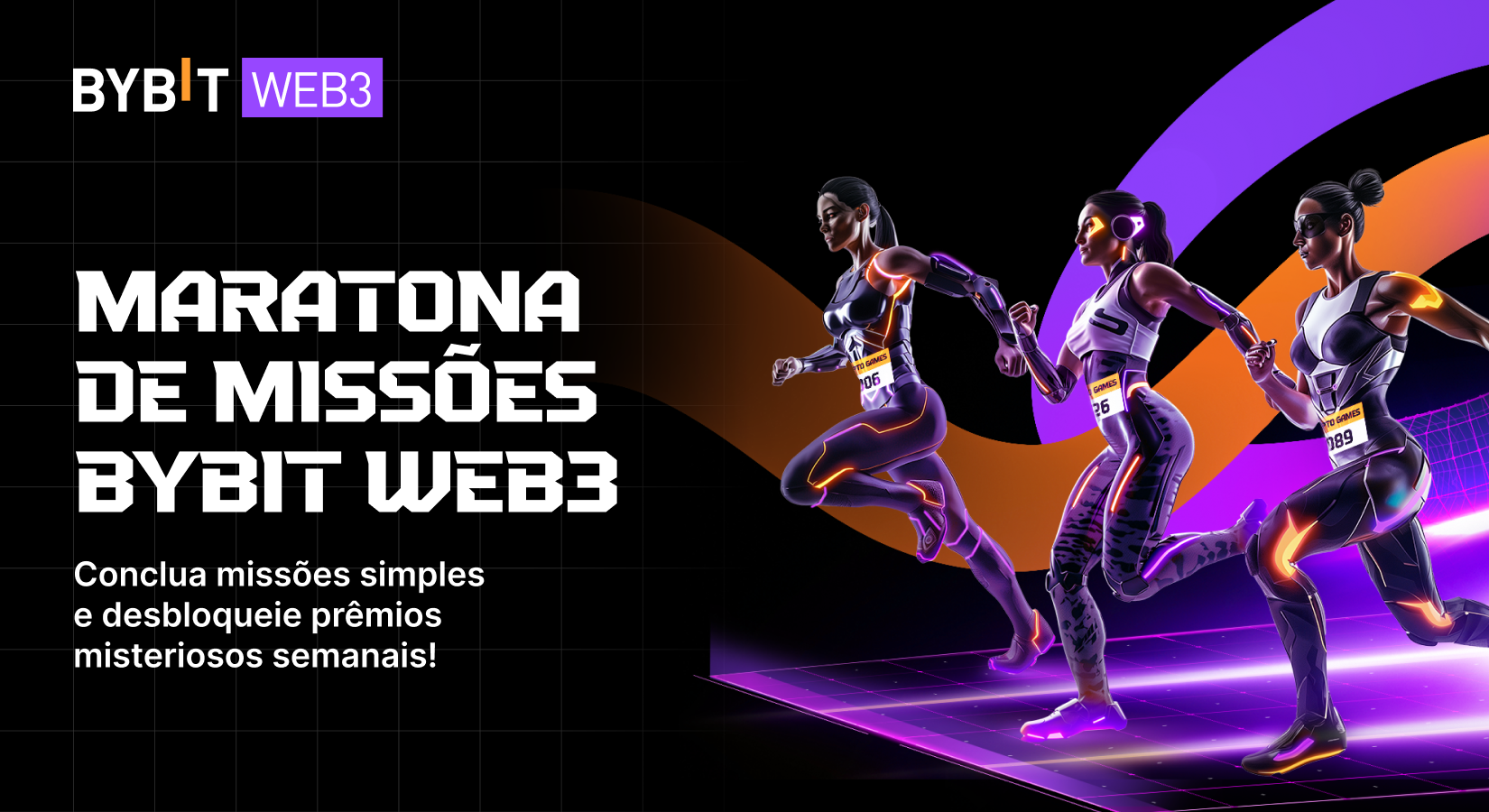 Bybit Announcement | Maratona de Missões Bybit Web3: Desbloqueie a sua parte do prêmio misterioso.