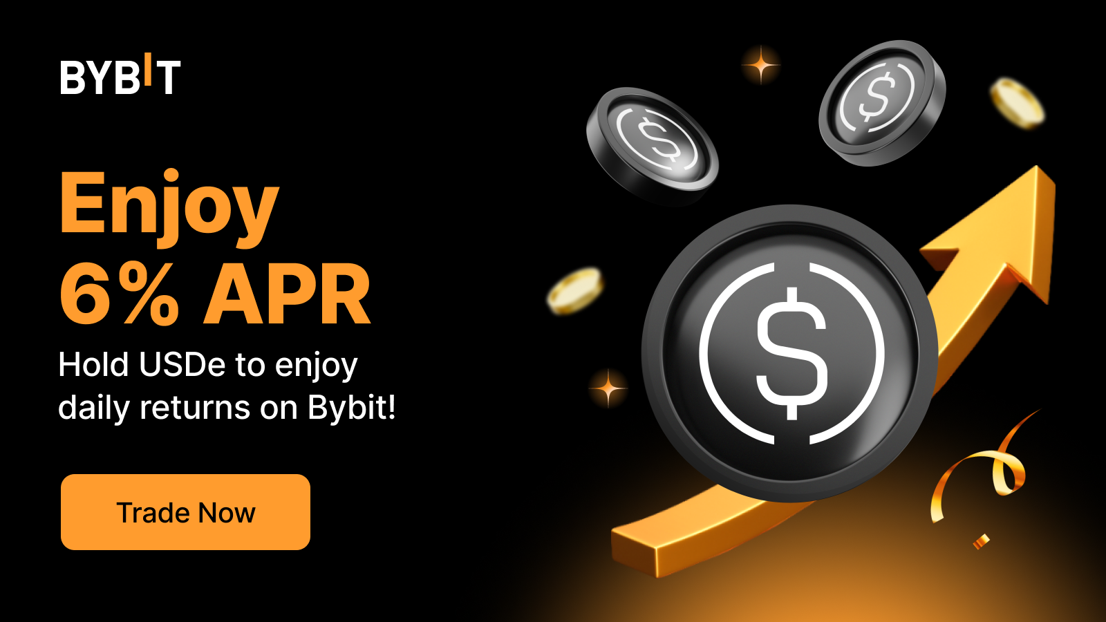 Bybit Announcement | Up to 6% APR: Maximize Your USDe Holdings on Bybit!