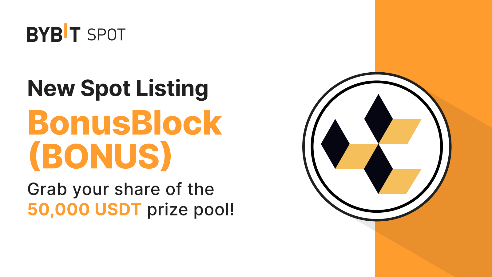 Bybit Announcement | New Listing: BONUS/USDT — Grab a Share of the ...