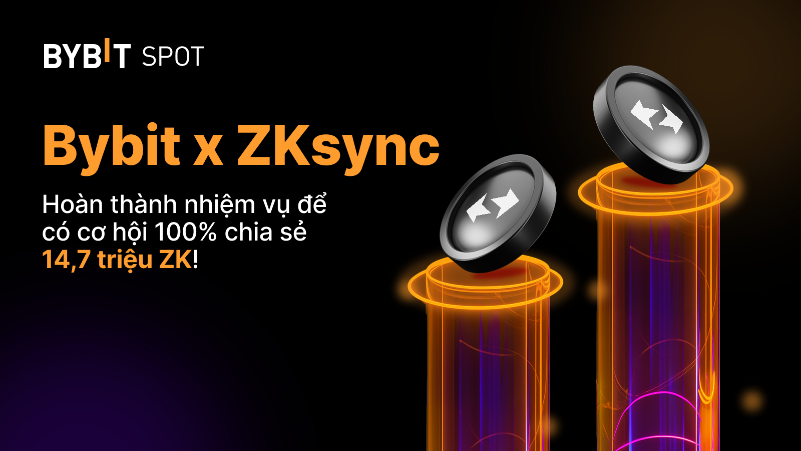 Bybit Announcement | ZKsync (ZK) ByStarter: Hoàn thành Nhiệm Vụ để có 100% Cơ Hội Chia Sẻ 14.700 ...