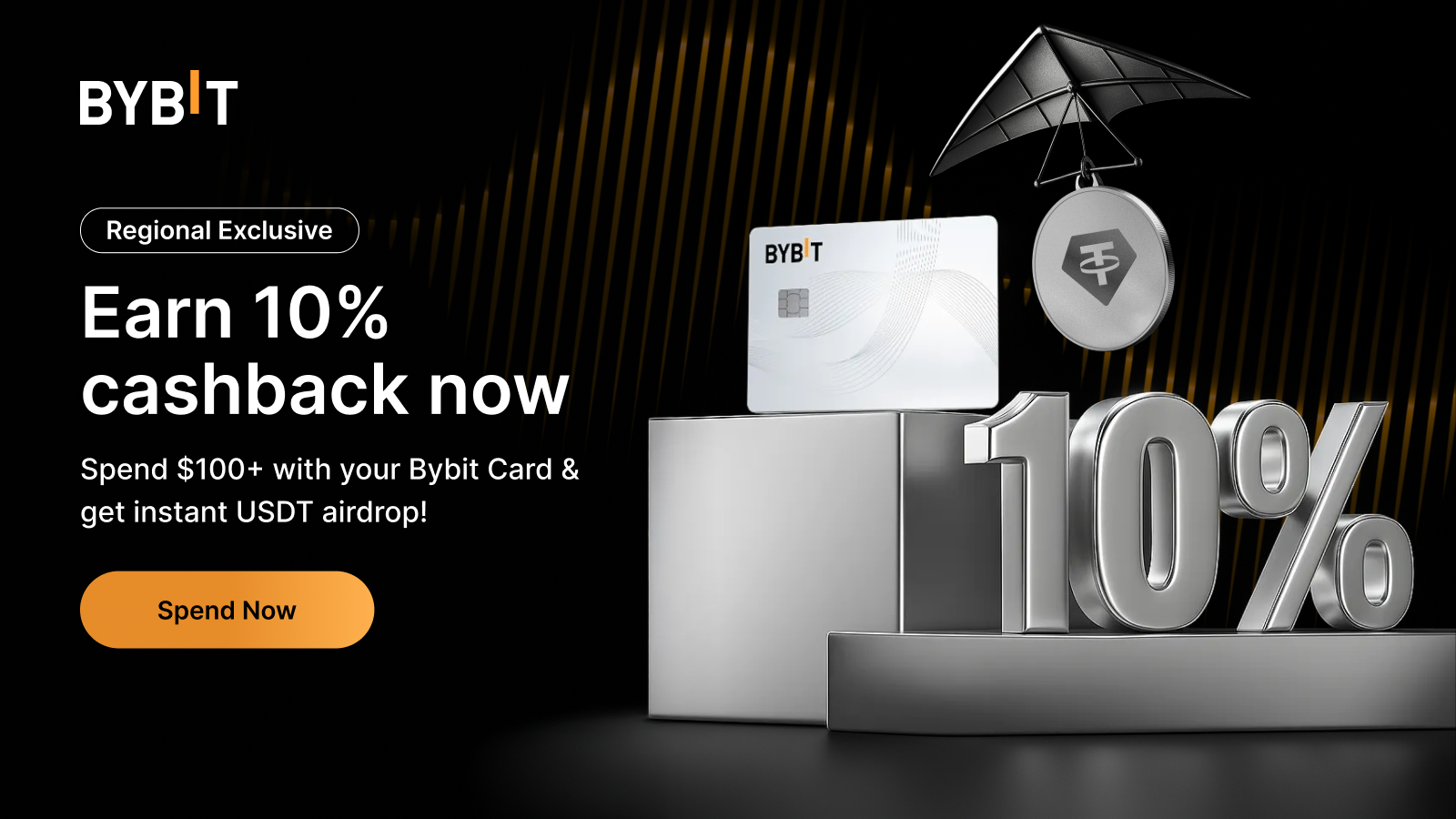 Bybit Announcement | [Regional Exclusive] Bybit x Tether: Spend with ...