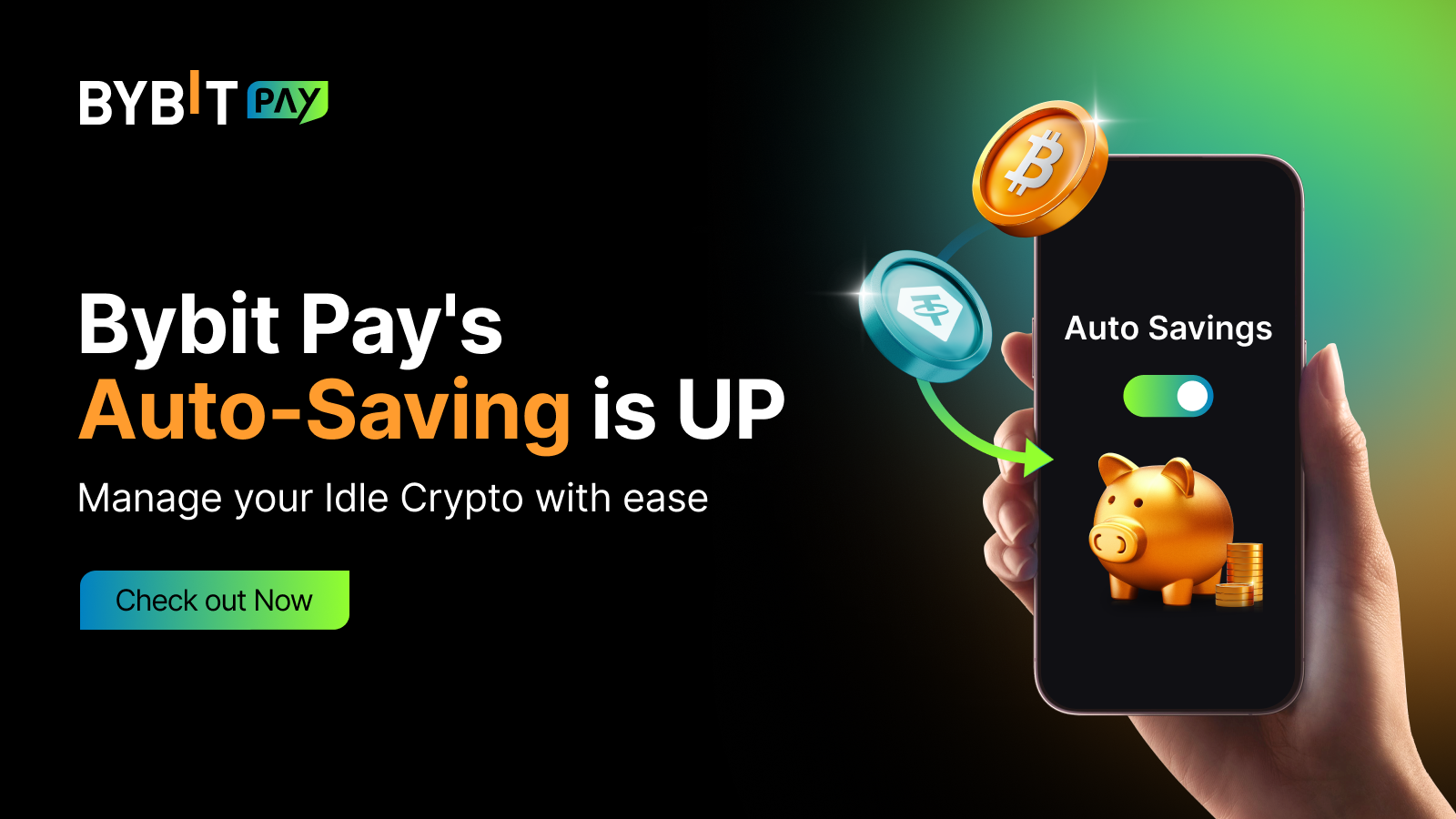 Bybit Announcement | Introducing Auto-Savings for Bybit Pay: Earn ...