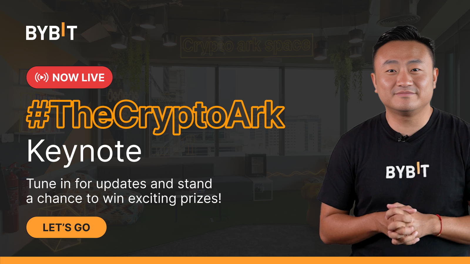 Bybit Announcement | #TheCryptoArk Keynote: Ask Questions on Telegram and Get Rewarded