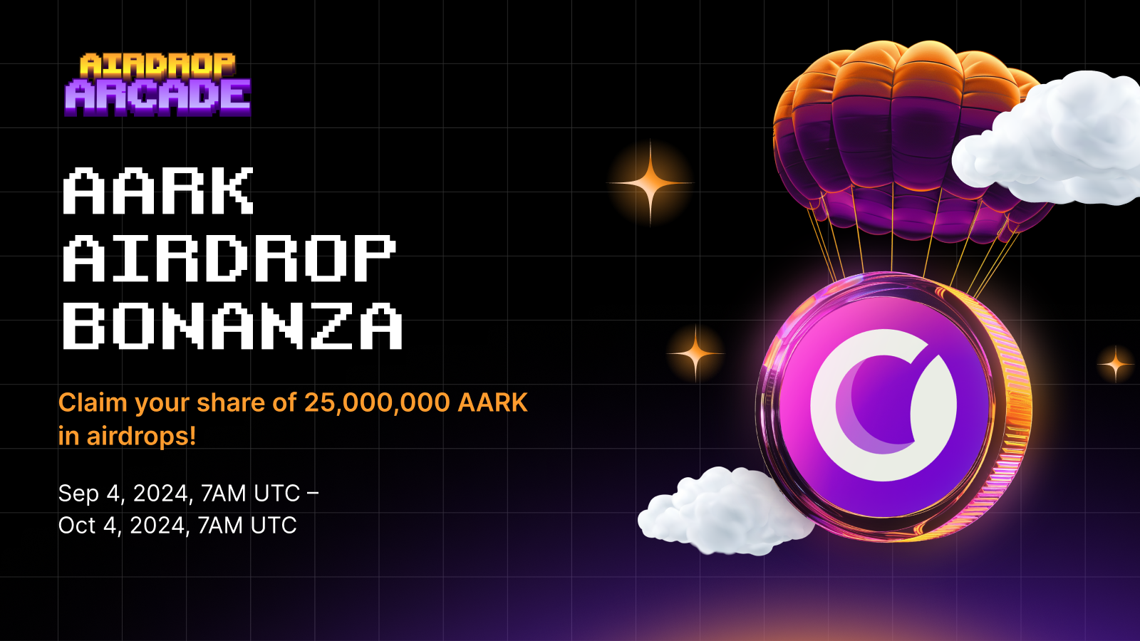 Bybit Announcement | Aark Airdrop Bonanza: Claim Your Share of 25,000,000 AARK!
