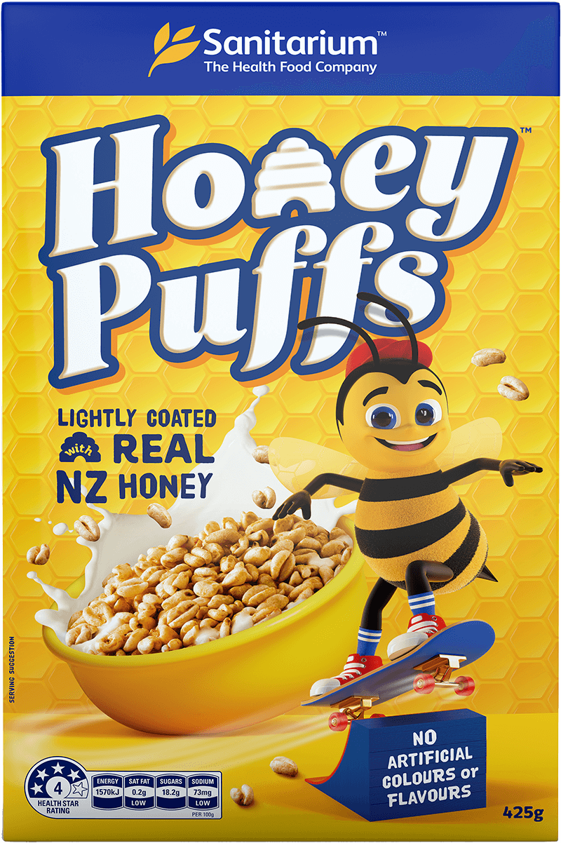 Honey Puffs | Sanitarium Health Food Company