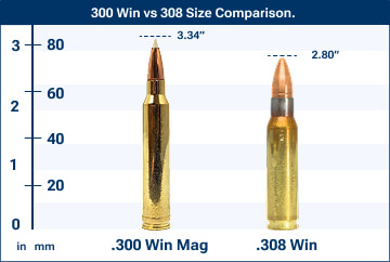 difference between 308 and 308 win