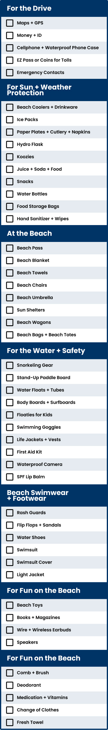 The Ultimate Beach Packing List for Rain or Shine | Academy